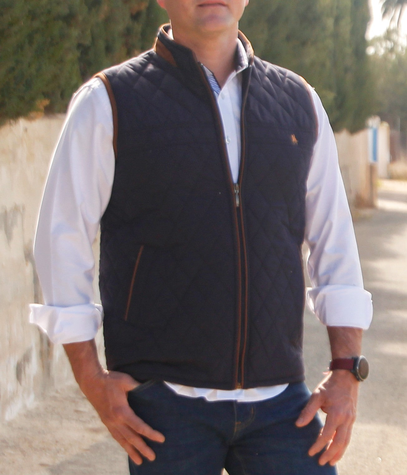 Chaleco rombos acolchado hombre – SC ORIGINAL