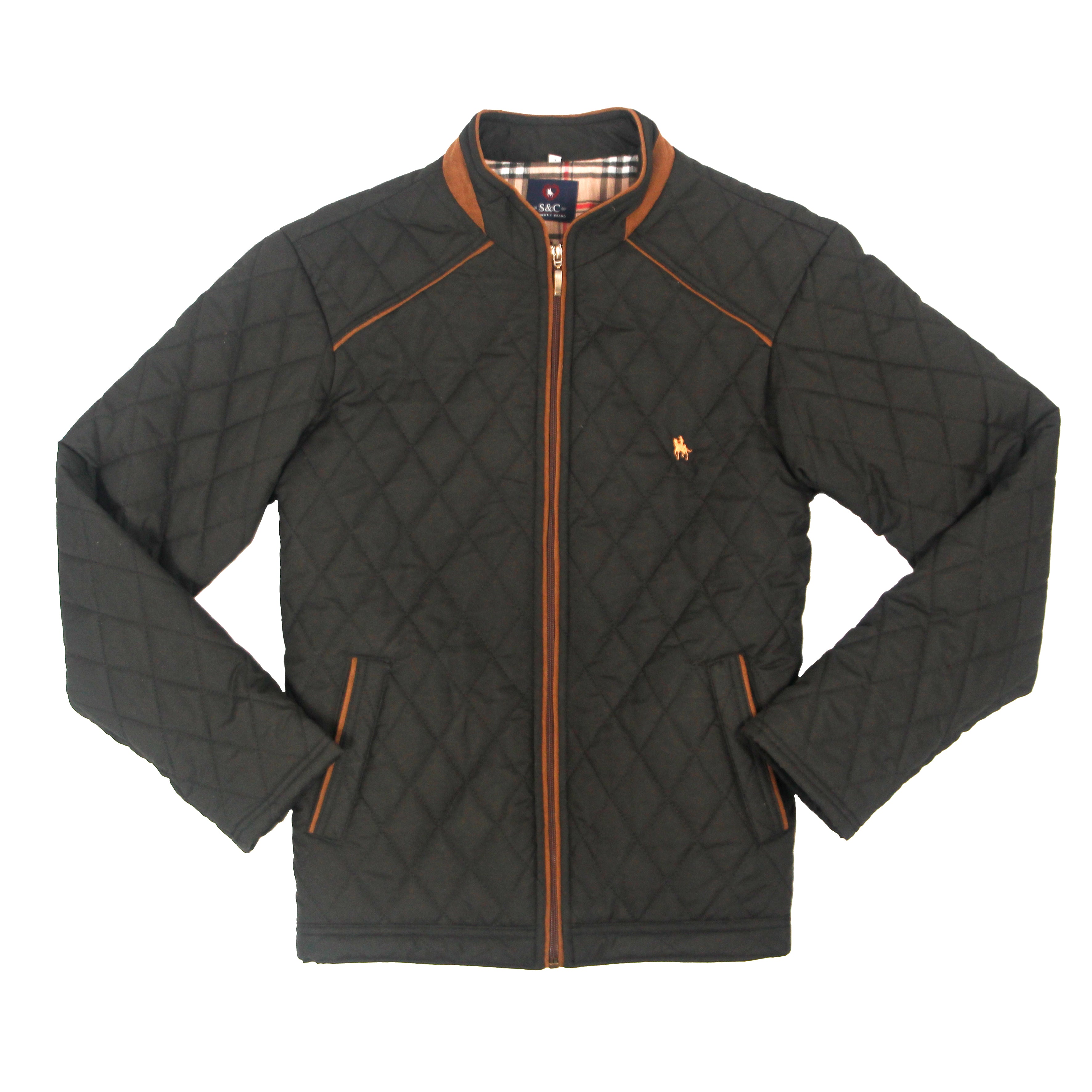 Chaqueta rombos Verde – S&C ORIGINAL